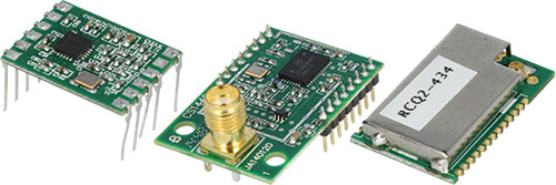 RADIOCONTROLLI RF transceivers, RC-CC1101-SMT-434, RC-CC1101-SMT-868 ...