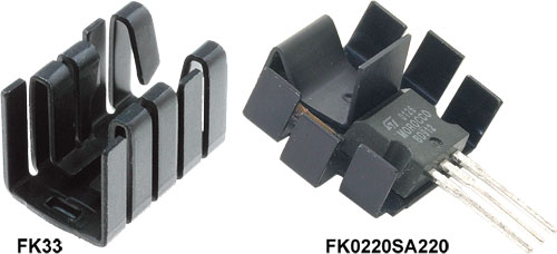 Heatsink: moulded; clip-on, FK220SA220, FK33 |EN|