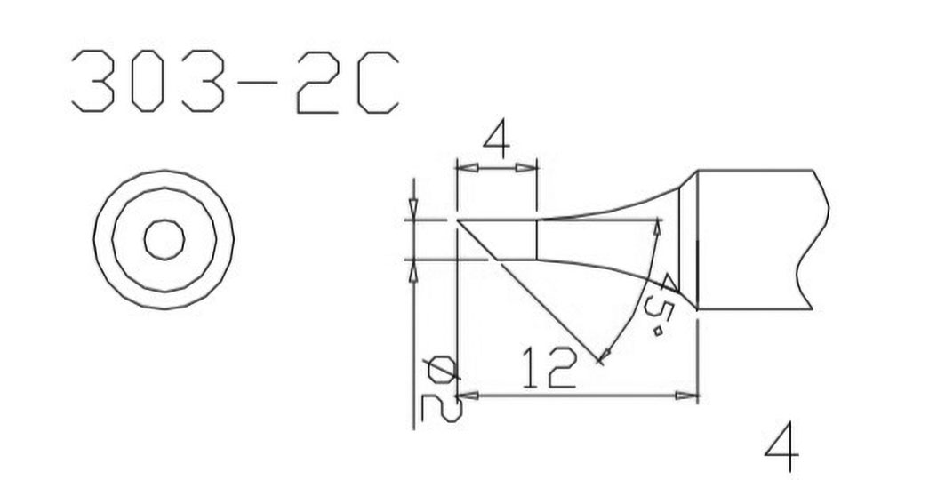 Tip: for sold. irons with heating element; QUICK, QUICK-Q303-0.5C, QUICK-Q303-0.8B |EN|