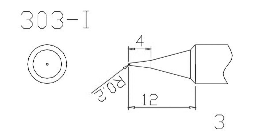 Tip: for sold. irons with heating element; QUICK, QUICK-Q303-0.5C, QUICK-Q303-0.8B |EN|