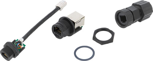 Industrial RJ45 connectors, AMPHENOL, RCP-00AMMA-TLM7001, RCP-00BMMS ...