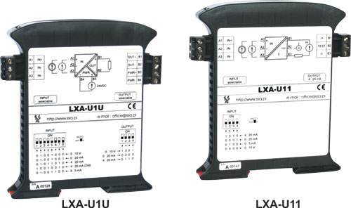 Analog converters series LXA, LXA-U1U, LXA-U11, LXA-112-012 |EN|