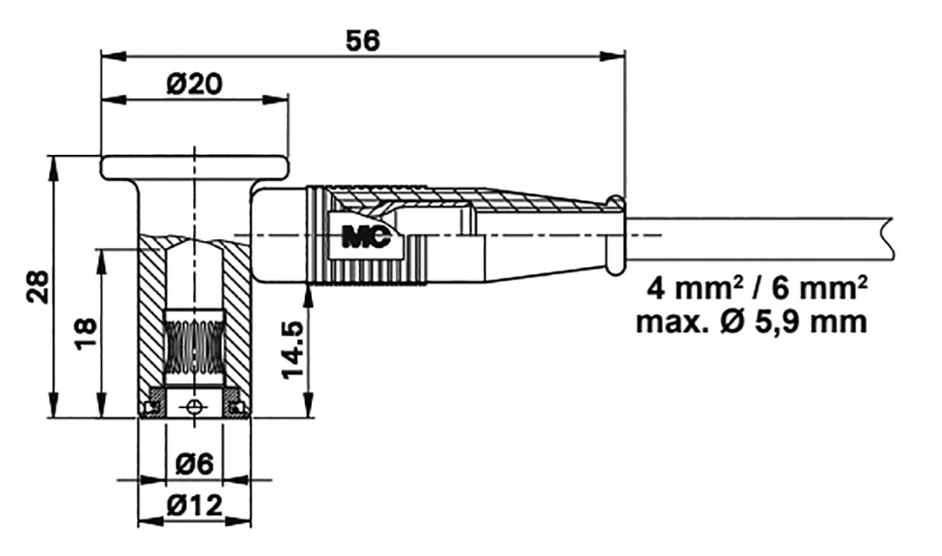 Manufacturer: STÄUBLI; Conform to the norm: E-DIN 42801-2, POAG-KBT6DIN ...