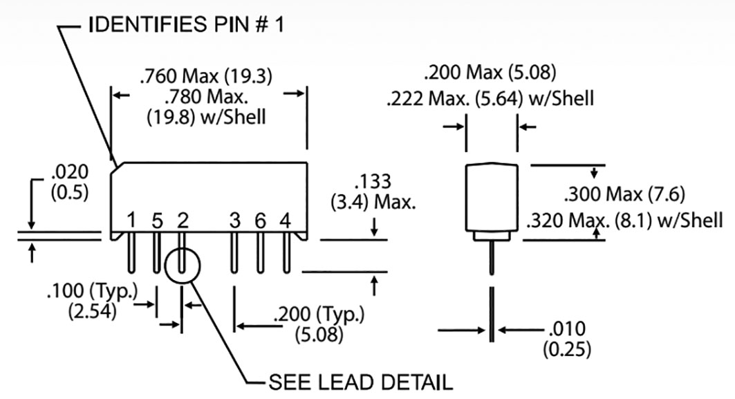 Relay: reed switch; COTO TECHNOLOGY, 2211-05-301, 2211-12-301, 2342-05 ...