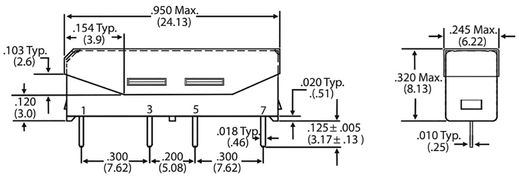 9104-05-11 COTO TECHNOLOGY - Relay: reed | SPST-NO; Ucoil: 5VDC; 1300mA ...