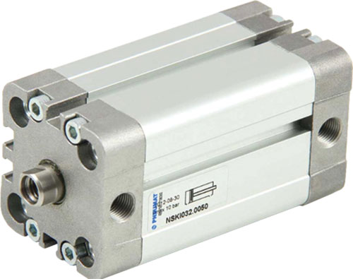 Compact cylinder; PNEUMAT, NSKI016.0005, NSKI016.0010, NSKI016.0015 ...