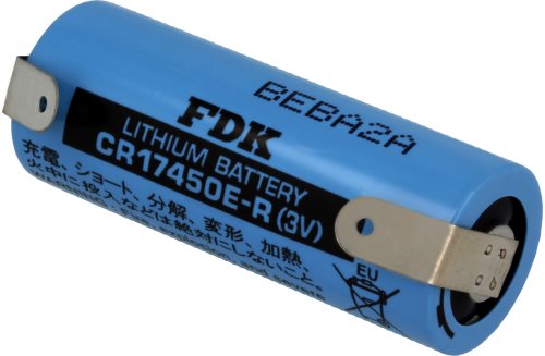 3V lithium batteries size CR17450, BAT-CR17450E-R, BAT-CR17450E-R-CNR ...