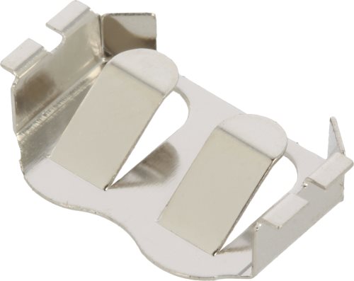 Coin cell holders retainer clips, BAT-HLD-001, BAT-HLD-001-THM, BAT-HLD ...