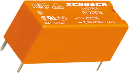 Relay: electromagnetic; miniature; RYII; TE Connectivity, RY210005 ...