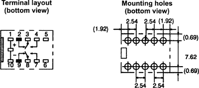 G6H-2-100-24VDC OMRON - Relay: electromagnetic | DPDT; Ucoil: 24VDC ...