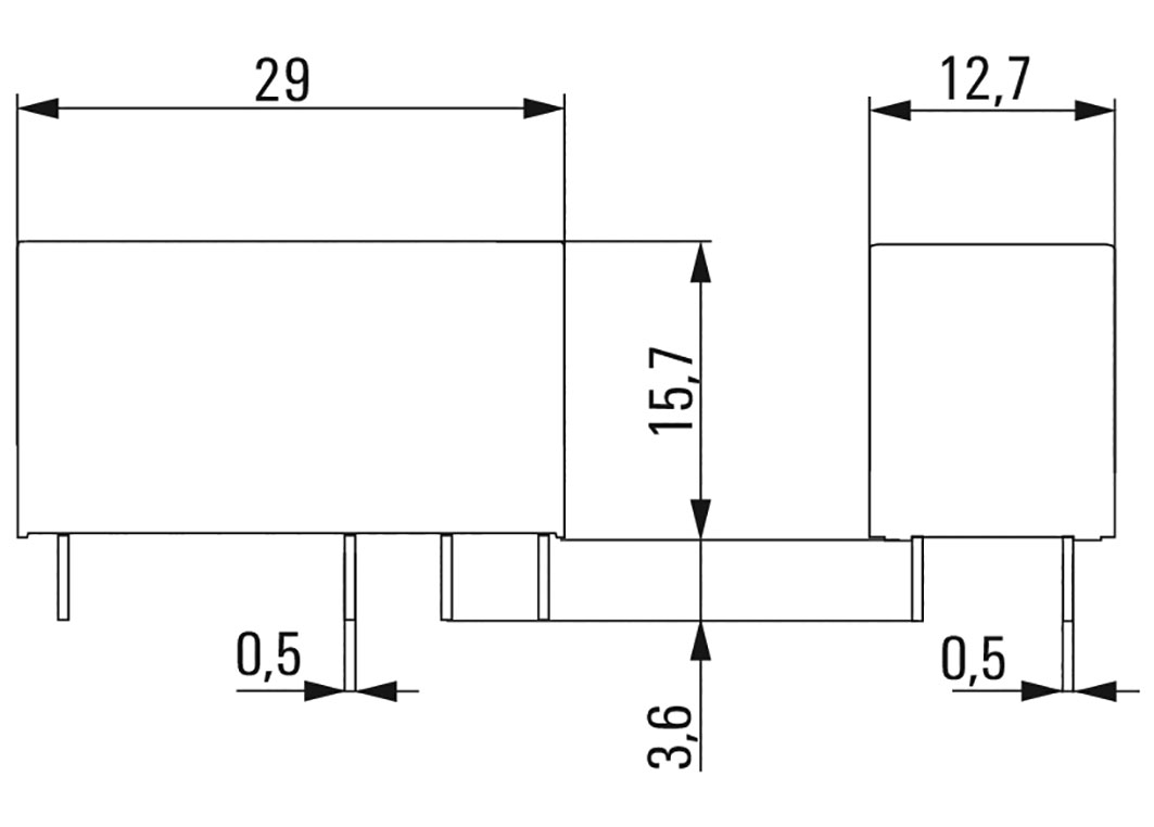 4058610000 WEIDMÜLLER - Relay: electromagnetic | DPDT; Ucoil: 115VAC ...