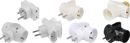 Konektor: napájecí AC; TIMEX-ELEKTRO, E27-OPG, OPWE-27OPG, R-1, R-1/P ...