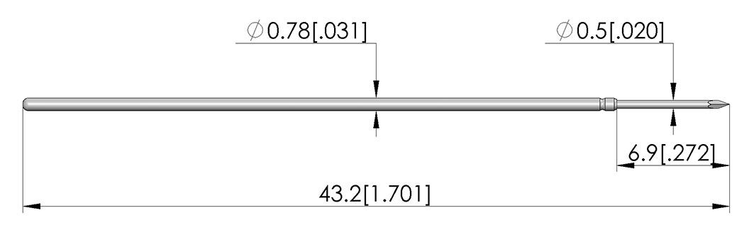 Test needle; INGUN, DKS-100-0002, DKS-100-0005, GKS-001-0001, GKS-001 ...