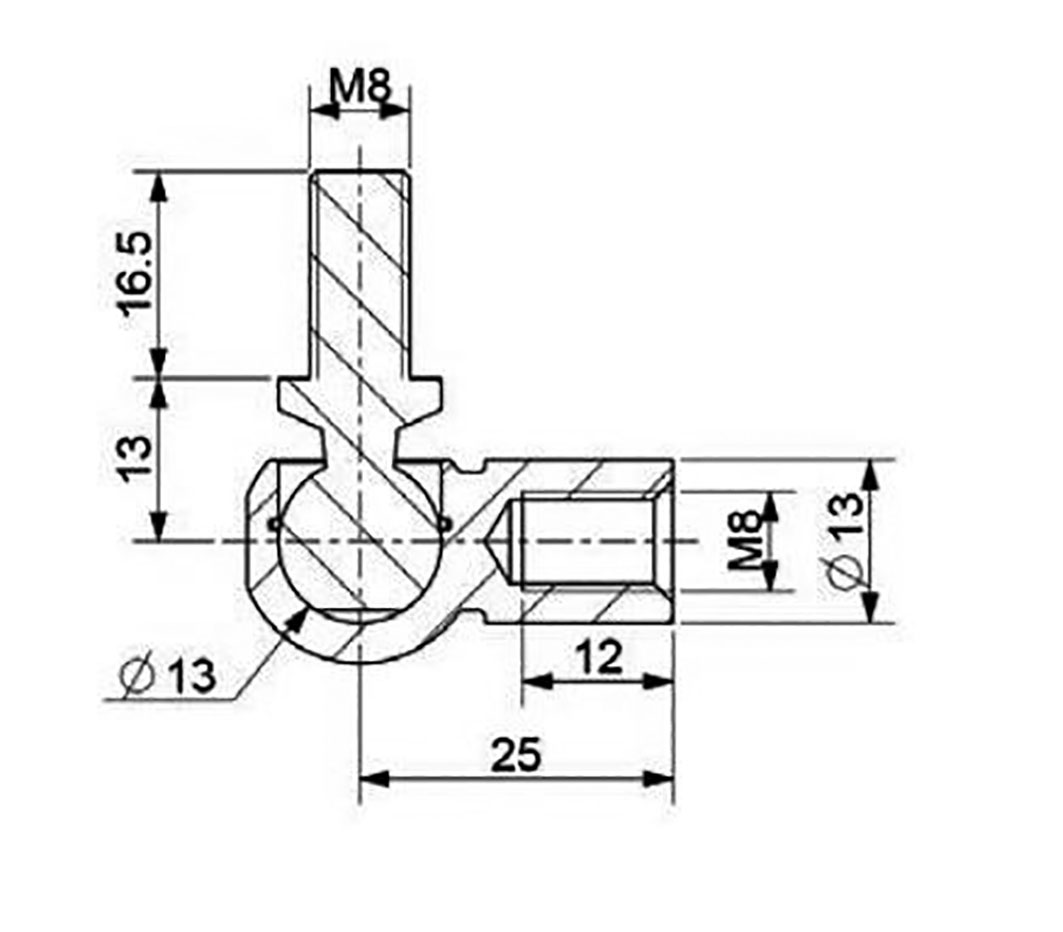 Mounting element for gas spring; PNEUMAT, 92261, 072421-8, 92214, 92215 ...