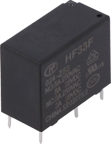 Relay: electromagnetic; subminiature; HONGFA RELAY, HF33F/012-HL3, HF33F/012-HSL3 |EN|