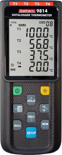 Data logger; SEFRAM, SEFRAM9814, SEFRAM9816B, SEFRAM9822, SEFRAM9822B |EN|