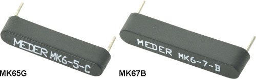 Czujniki kontaktronowe serii MK06, MK65B, MK67B, MK65C, MK65G, MK06-6-D ...