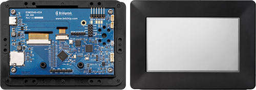 Bridgetek (FTDI) TFT kijelzők BT8xx kontrollerrel, IDM2040-7A, IDM2040-43A |HU|