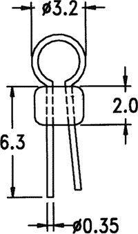 Test point terminal, TEST-1R, TEST-1BU, TEST-1Y, TEST-1W |EN|
