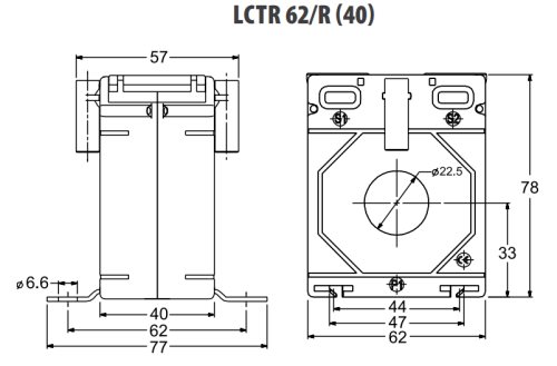 Transformer: current; LUMEL, LCTM-62W0400001A11, LCTM-62W0400001A12 ...