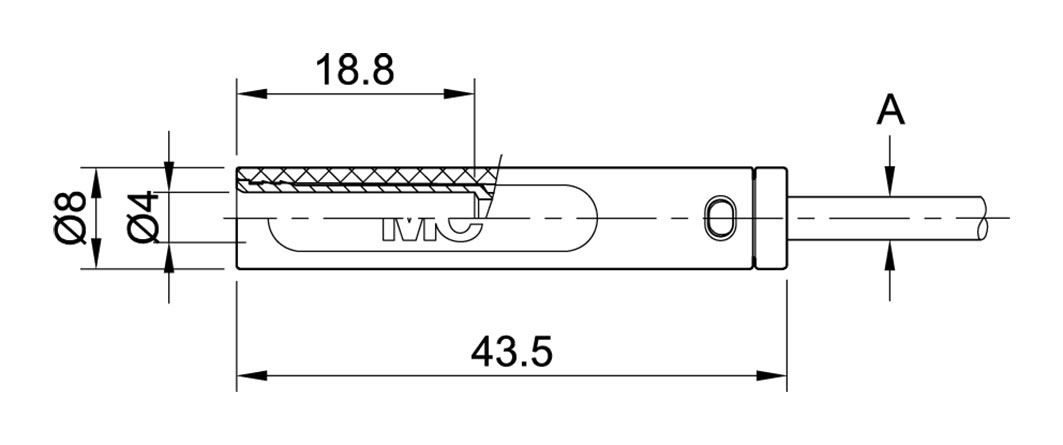 Type of lab connector: 4mm banana; Manufacturer: STÄUBLI, K-41-21, K-41 ...