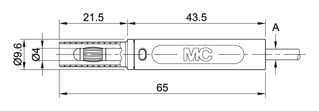 Plug; STÄUBLI; Lab connector type: 4mm banana, XL-410-21, XL-410-22, XL ...