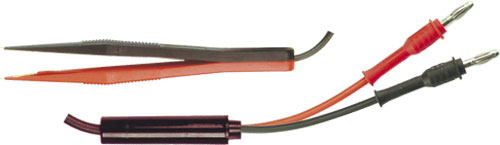 SMD test tweezers with two banana plugs, PJ430 |EN|