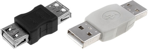 USB A/A adaptors, USB-AF/AF, USB-AM/AM |EN|
