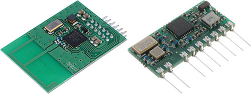 Módulo de comunicación: RF; AUREL, RTX-MID-3V, RTX-MID-5V, RTX-MID868 ...