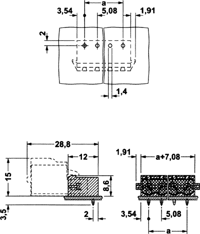 MSTBA 2,5/ 5-G-5,08-RN 1926044 PHOENIX CONTACT - Listwa zaciskowa rozłączalna | 5,08mm; tory: 5 ...
