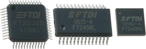FTDI integrated circuits, FT232HQ, FT311D-32Q1C-R, FT120Q-R, FT600Q-B-T, FT602Q-B-T, FT230XQ-T |EN|