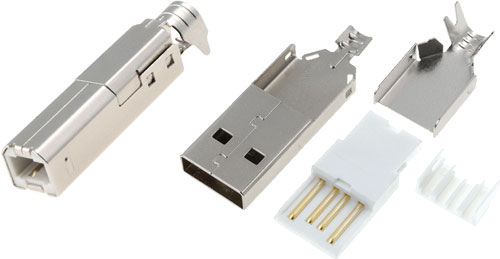 USB plugs, USBA-W, USBB-W |EN|